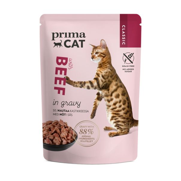 PRIMA CAT Sos govedina 85 gr