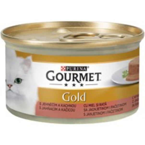 GOURMET gold 85g -pašteta od jagnjetine i pačetine