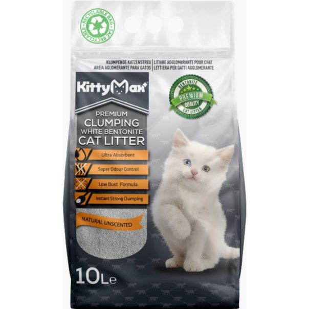 KITTY MAX Posip 10L bez mirisa