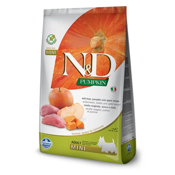 N&D Pumpkin Boar&Apple Mini Adult 800g