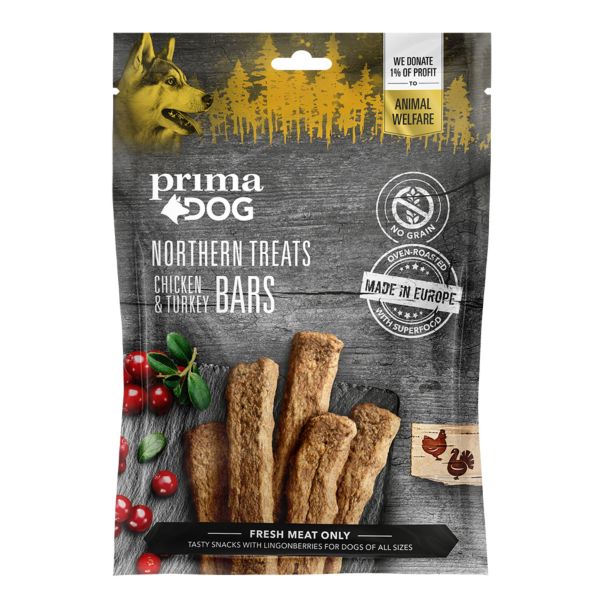 PRIMA DOG Northern treats 80gr piletina