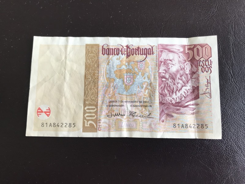 PORTUGAL 500 ESCUDOS.2000.