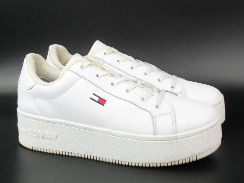 Tommy Hilfiger patike platforma KOŽA P4994