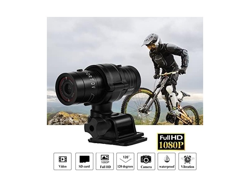 Sportska kamera za motor bicikl kacigu 1080p Tangmi F9