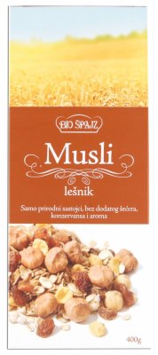 MUSLI LESNIK BIOSPAJZ 400G
MUSLI LESNIK BIOSPAJZ 400G