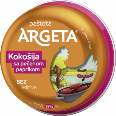 PASTETA KOKOSIJA SA PECENOM PAPRIKOM ARGETA 95G
PASTETA KOKOSIJA SA PECENOM PAPRIKOM ARGETA 95G