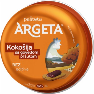 PASTETA KOKOSIJA SA GOVEDJOM PRSUTOM ARGETA 95G
PASTETA KOKOSIJA SA GOVEDJOM PRSUTOM ARGETA 95G