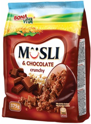 MUSLI CRUNCHY COKOLADA BONAVITA 375G
MUSLI CRUNCHY COKOLADA BONAVITA 375G