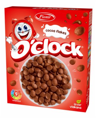 CORN FLAKES CHOCO O CLOCK 200G