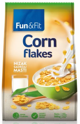 CORN FLAKES FUN&FIT 500G
CORN FLAKES FUN&FIT 500G