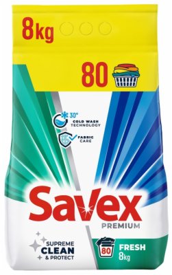 DETERDZENT ZA VES 2IN1 FRESH SAVEX 8KG
DETERDZENT ZA VES 2IN1 FRESH SAVEX 8KG