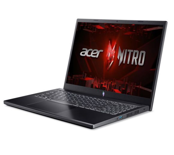 Acer - Laptop ACER Gaming Nitro ANV15-51 DOS/15.6"FHD IPS/i5-13420H/8GB/512GB/RTX2050-4GB/FPR/backlit/crna