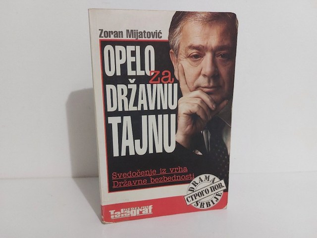 Opelo za državnu tajnu - Zoran Mijatović