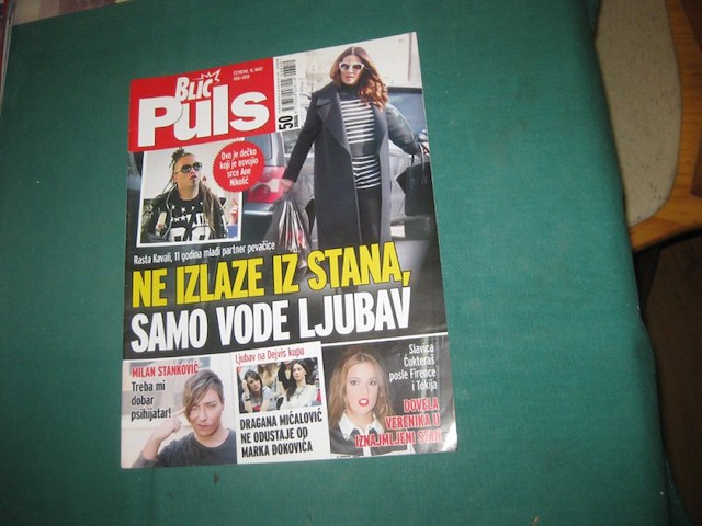 Blic Puls br.6850 (2016) Ana Nikolić