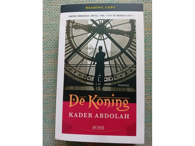 Kader Abdolah The king