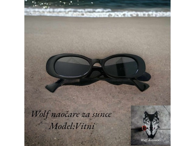 Naočare za sunce Wolf ženski model Vitni - Black