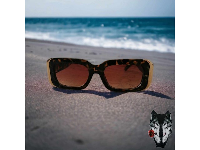 Naočare za sunce Wolf ženski model Barselona - Leopard