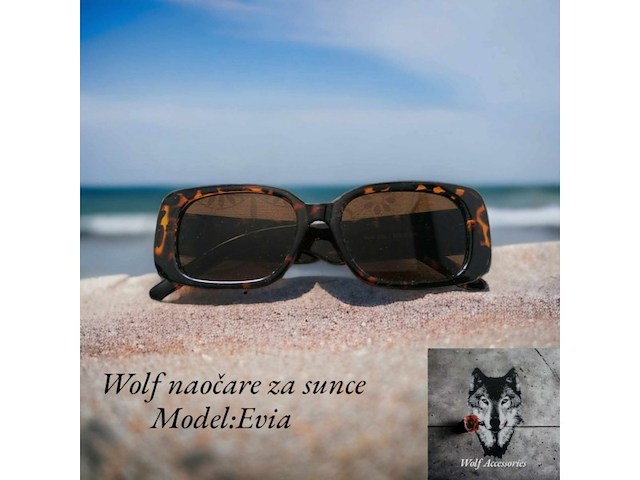 Naočare za sunce Wolf ženski model Evia - Leopard