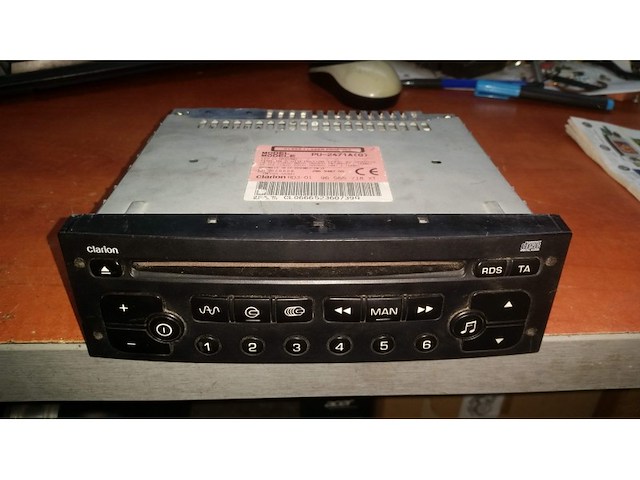 Autoradio (60) Clarion PU-2471A(Q)