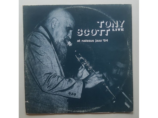 Tony Scott - Live At Naissus Jazz `84 (2xLP) VG