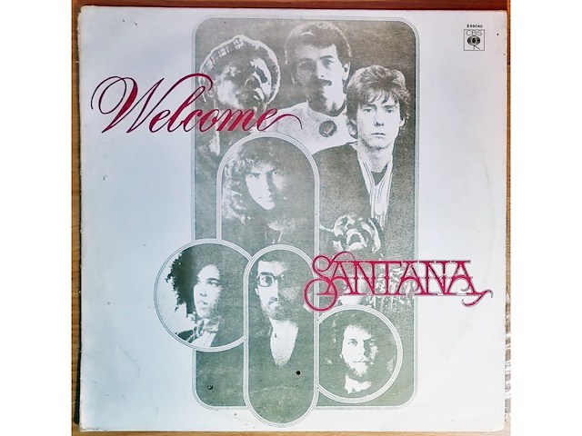 LP SANTANA - Welcome (1974) 1. pressing, VG+/VG