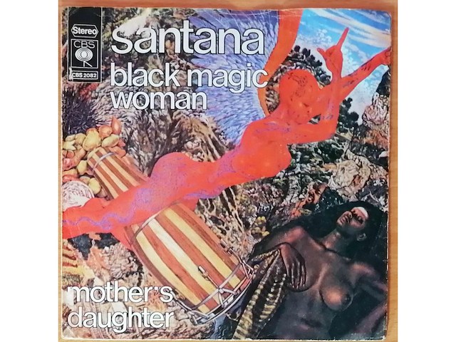 SP SANTANA - Black magic Woman (1974) VG/NM, Germany