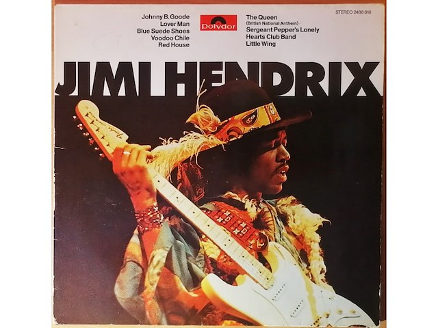 LP JIMI HENDRIX - s/t (1980) Germany, PERFEKTNA