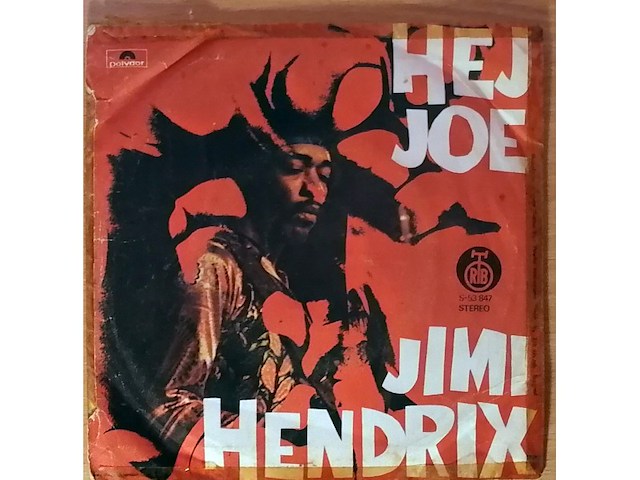 SP JIMI HENDRIX - Hej Joe / Purple Haze (1975) 1. press