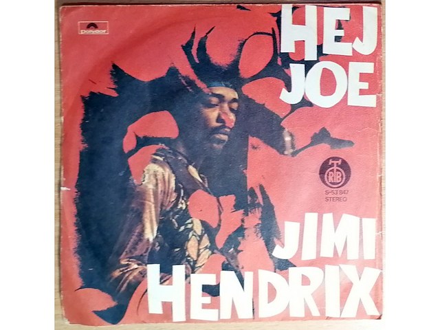 SP JIMI HENDRIX - Hej Joe / Purple Haze (1975) VG-/VG+