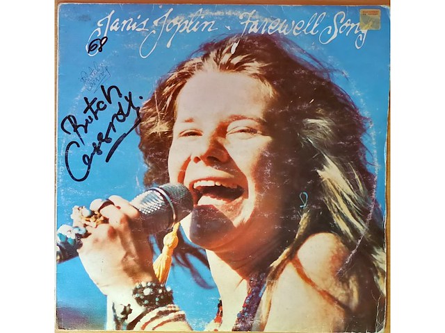 LP JANIS JOPLIN - Farewell Songs (1982) 1.pres, VG+/VG-