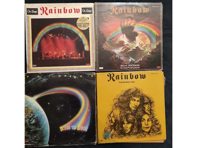 Rainbow x 4 albuma