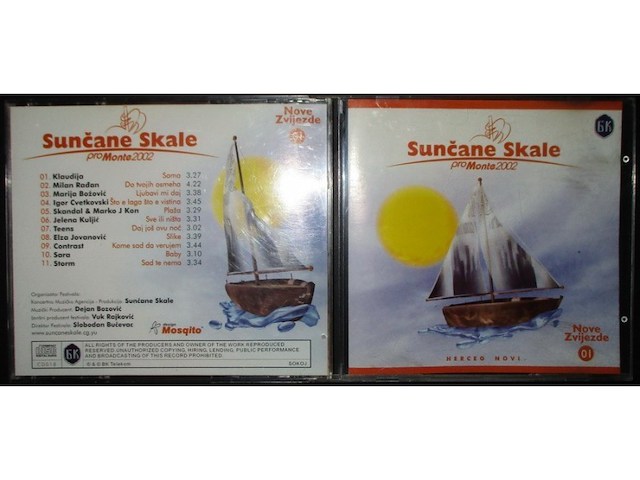 Sunčane Skale - Pro Monte 2002 (Nove Zvijezde 01) CD