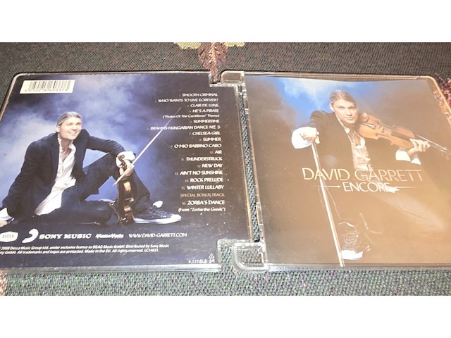 David Garrett - Encore , ORIGINAL