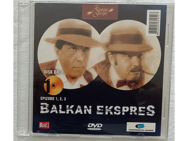 BALKAN EKSPRES SERIJA DVD 1 ( Epizode 1,2,3)