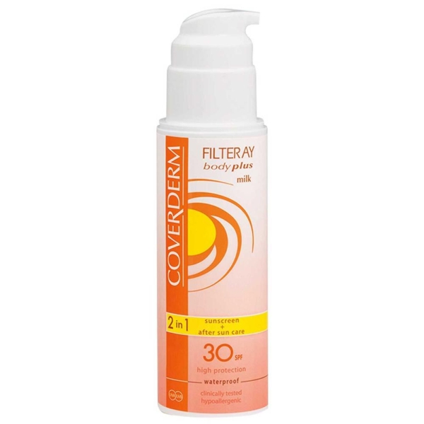 Coverderm Filteray Body Plus Milk SPF30 – Mleko za sunčanje