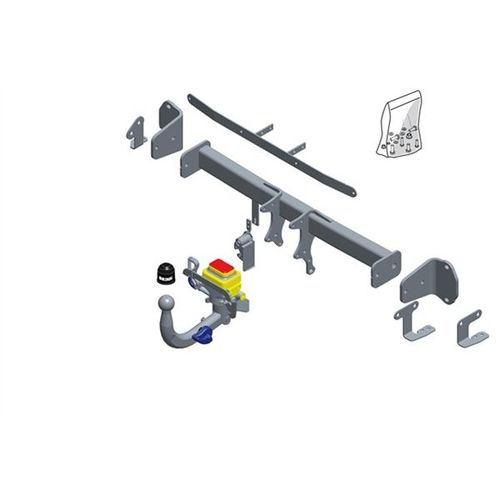 Auto kuka BRINK 648100 preklopna Bmw 5-Seria Mx