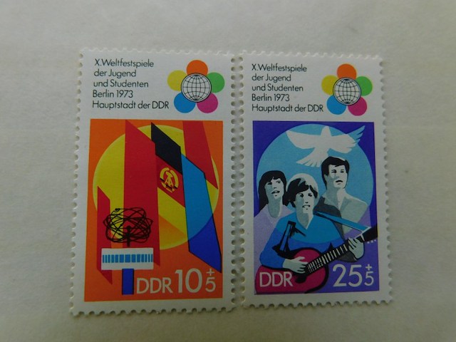 DDR 1973 KOMPLET ČISTA SERIJA