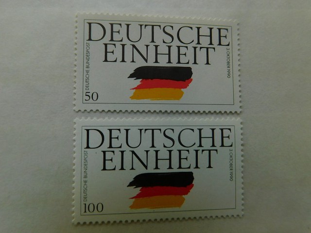 DEUTSCHE BUNDESPOST 1990 KOMPLET ČISTA SERIJA