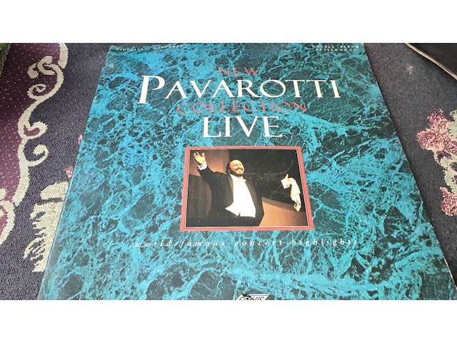 Luciano Pavarotti, New Pavarotti collection live 2LP-ja