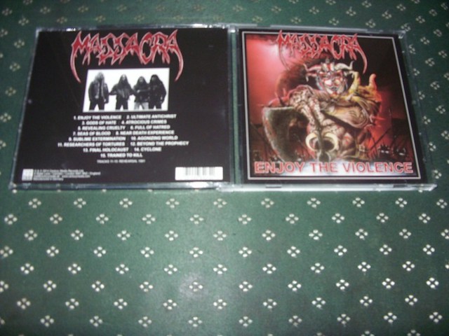 Massacra – Enjoy The Violence CD Century Media USA 2014