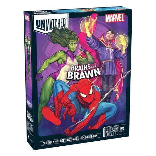 UNMATCHED MARVEL: BRAINS AND BRAWN