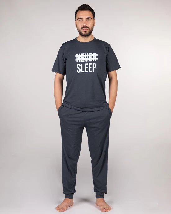 SF muški kоmplеt pidžamе NEVER SLEEP