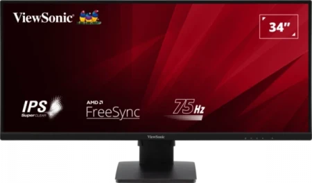 Monitor 34 Viewsonic VA3456-MHDJ UWQHD 3440x1440 IPS 21:9 75Hz 4ms 2x HDMI DP HDCP Zvučnici