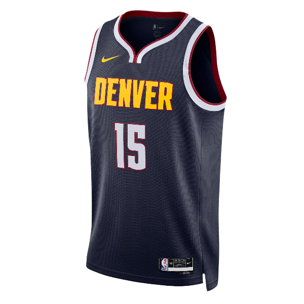NIKE DRI-FIT × NBA DENVER NUGGETS ICON EDITION 2022/23 SWINGMAN JERSEY '#15 NIKOLA JOKIC'