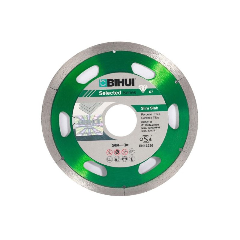 Bihui Dijamantska rezna ploča za keramiku 115 mm x 1 mm BIHUI DCDS115