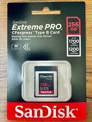 SanDisk Extreme Pro Card Type: CFexpress Type B S
