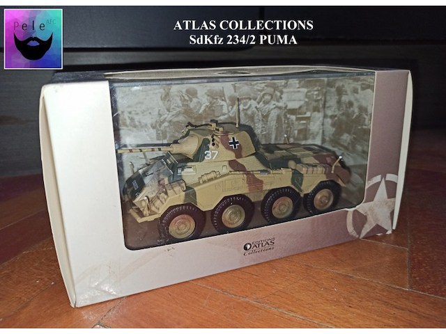 Atlas Collections - SdKfz 234/2 Puma - NOVO