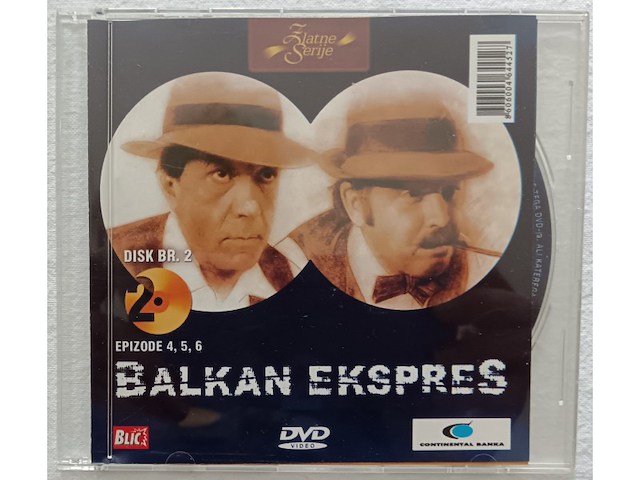 BALKAN EKSPRES SERIJA DVD 2 ( Epizode 4,5,6)