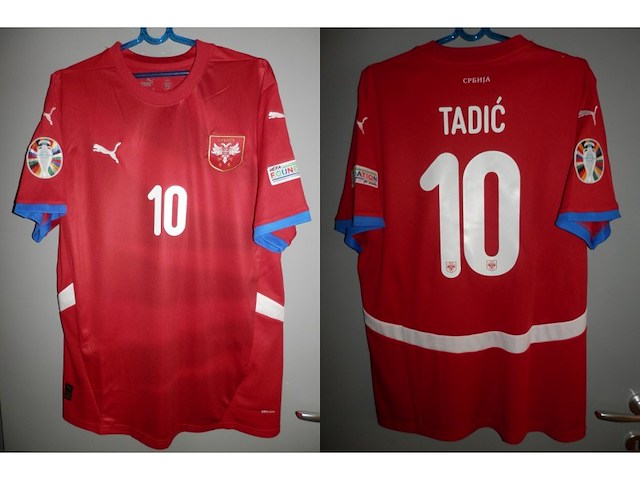 Srbija dres (EURO 2024) Dušan Tadić 10 Serbia