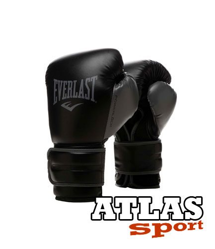 Rukavice za boks Everlast Powerlock Trening crne